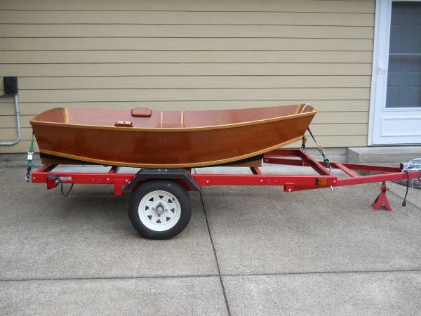 8ft. Pram and Trailer $1,200 | Boats For Sale | Oregon Coast, OR | Shoppok