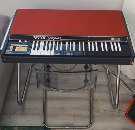1967 VOX JAGUAR ROCK ORGAN / KEYBOARD - COMPLETE AND FULLY FUNCTIONAL ...