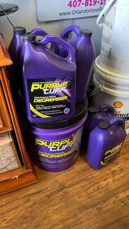 PURPLE TUFF MULTI-PURPOSE DEGREASER 1 OR 5 GALLON CLEANER $1 | Garden ...