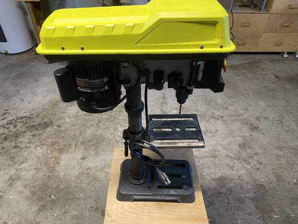 Ryobi 10 in Bench Drill Press - 5 Speed - Laser Alignment. $90 | Tools ...