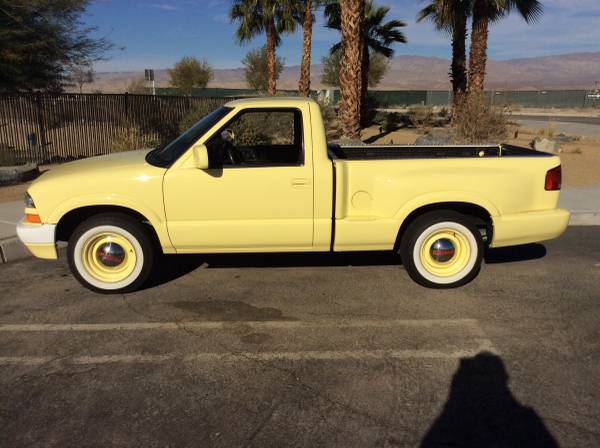 CUSTOM 2003 s10 Chevy step side SHORT BED - $6950 (Palm Springs) | Cars ...