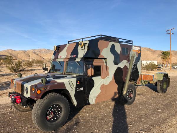 Humvee M998 HMMWV, H1 AM General, RV - $29500 (Desert hot springs ...