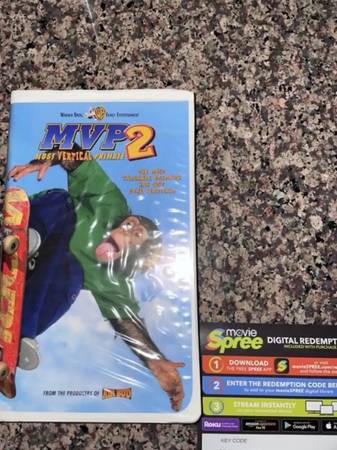 MVP 2 Most Vertical Primate VHS Plus Digital Copy Code $2 | Apartments ...