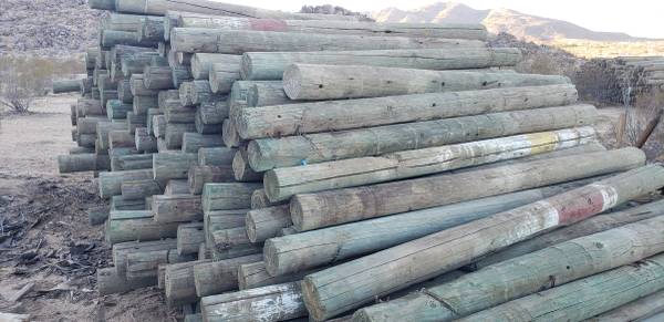 green treated wood fence posts $7 | Materials For Sale | Palm Springs ...