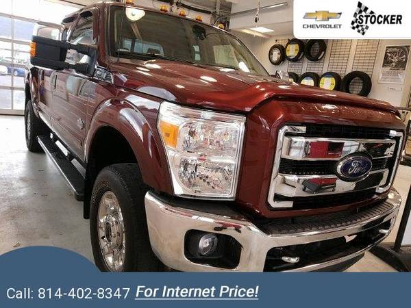 2015 Ford Super Duty F-250 F250 SRW King Ranch pickup Maroon - $46659 ...