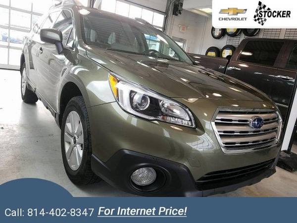 2015 Subaru Outback 2.5i Premium hatchback Wilderness Green Metallic ...