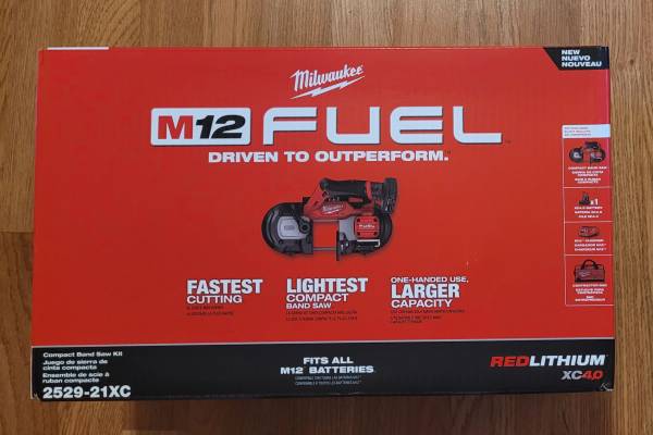 Milwaukee M12 Fuel Bandsaw Kit Cordless Brushless $260 | Tools For Sale ...