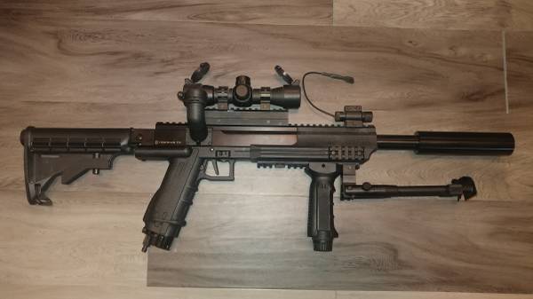 Tiberius Arms T9 Elite Rifle Paintball Gun $450 | Sports Goods For Sale ...