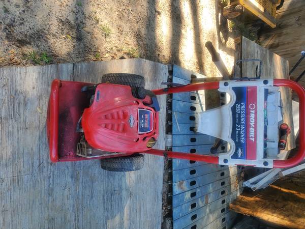 Troy Built 2550 Pressure Washer $200 | Tools For Sale | Pensacola, FL ... Troy Built 2550 Pressure Washer $200 | Tools For Sale | Pensacola, FL ...