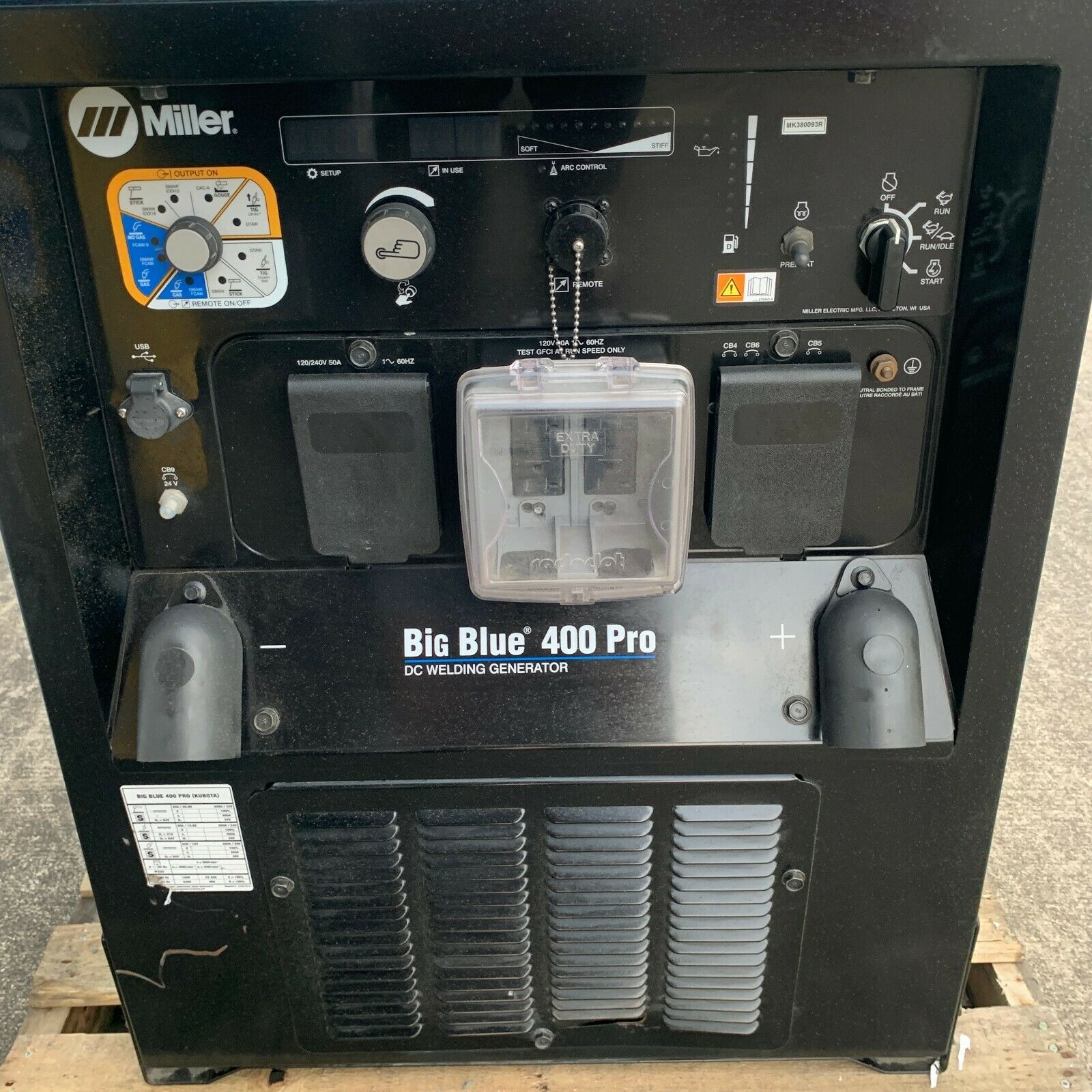 2019 Miller Big Blue 400 Pro Kubota Diesel Welder Generator-- 850 Hours | Tools For Sale ...