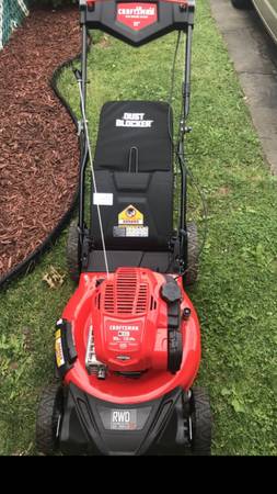 New Craftsman M320 rear wheel drive lawn mower never used 499$ new ...