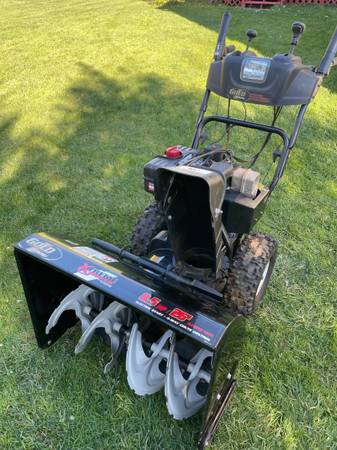 Snowblower - Yard Machines 26 Inch 8.5 HP Snow Blower - Electric Start ...