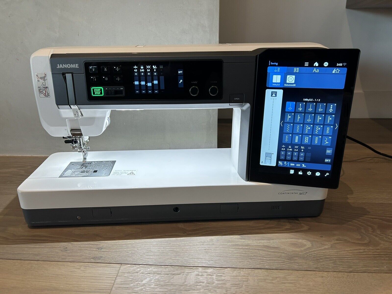Janome Continental M17 Sewing and Embroidery Machine | Tools For Sale ...