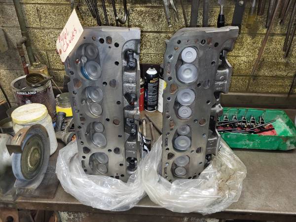 1965 327 Chevy Double bump 461 heads Date code D 8 5 $1,900 | Auto ...