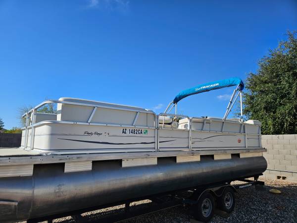 2005 24ft Tracker Pontoon boat $18,500 | Boats For Sale | Phoenix, AZ ...