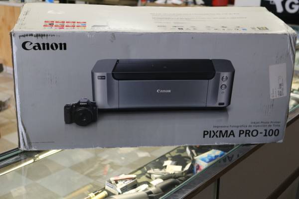 Canon Pixma PRO-100 K10377 Black Wireless Professional Inkjet Color Pr ...