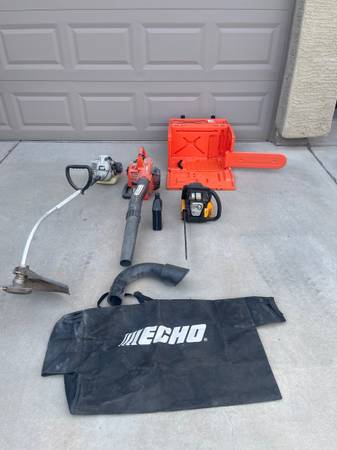 Chains Saw, Blower, and Weed Eater $275 | Garden Items For Sale ...