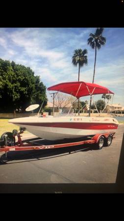 Deck Boat VIP Deckliner, seats 10, well maintained, lake ready. $14,500 ...