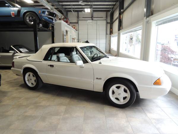 Ford Mustang LX 5.0 2dr Convertible Fox Body 6000 miles - $29888 ...