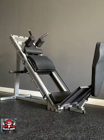 NEW LEG PRESS HACK SQUAT GYM MACHINE IN BOX - FREE DELIVERY $1,500 ...