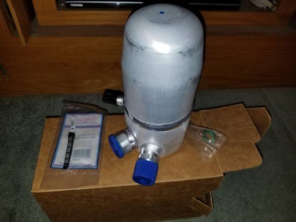 New still in box AC dryer, accumulator with orifice tube and o rings ...