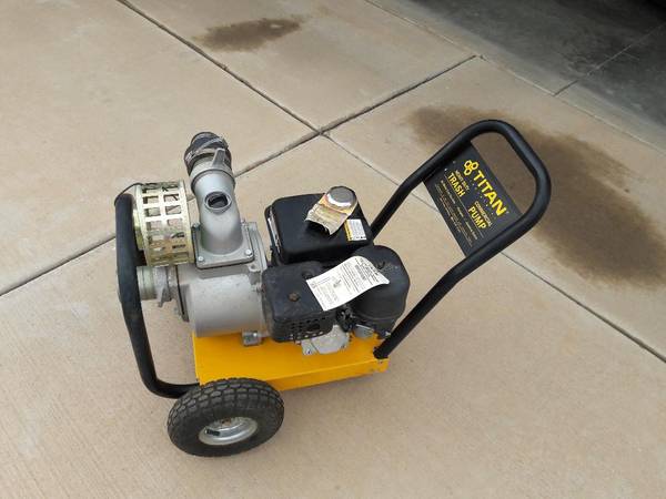 TITAN HEAVY DUTY COMMERCIAL TRASH PUMP $900 | Garden Items For Sale ...