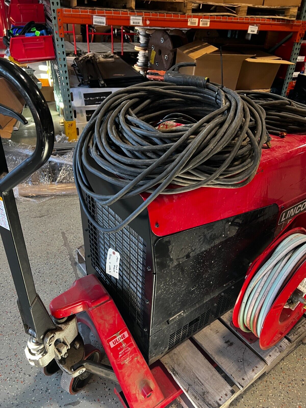 Lincoln Ranger 305D K1727-4 with Leads, Remote Control Kit Welding Hose ...