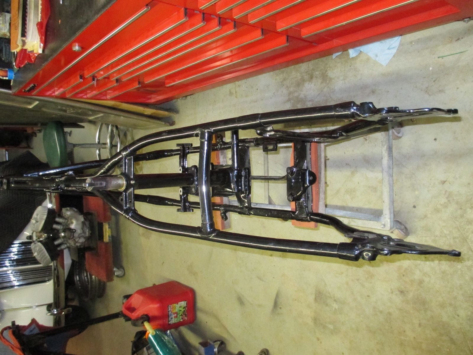 1937 Original Harley Davidson Big Twin Frame | Auto Parts Sale ...