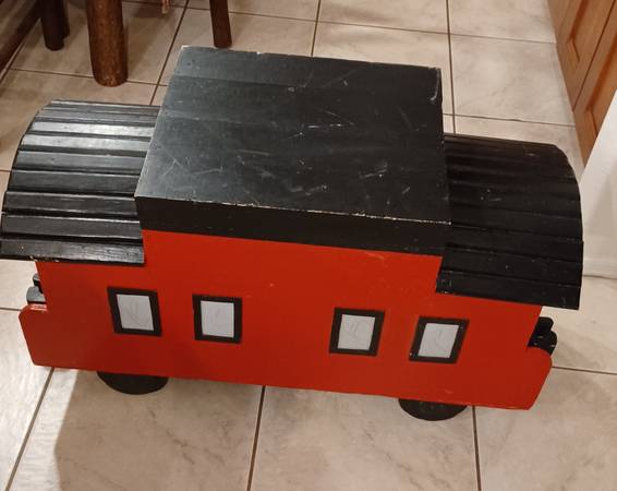 train caboose toy box storage $30 | Furniture For Sale | Phoenix, AZ ...