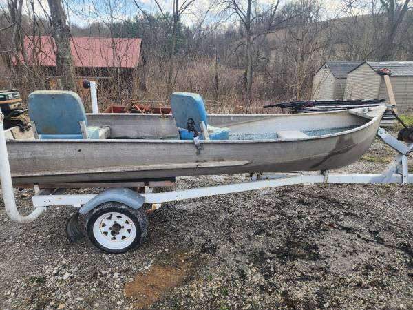 Elgin 12 ft aluminum boat 7,5 seahorse $1,500 | Boats For Sale ...
