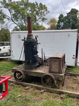 Railroad steam speeder cart $4,000 | Garden Items For Sale | Pittsburgh ...