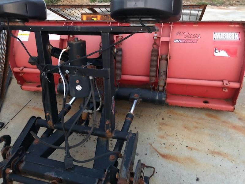 WESTERN PRO PLUS SNOW PLOW / COMPLETE SET UP Controller, Mount And ...