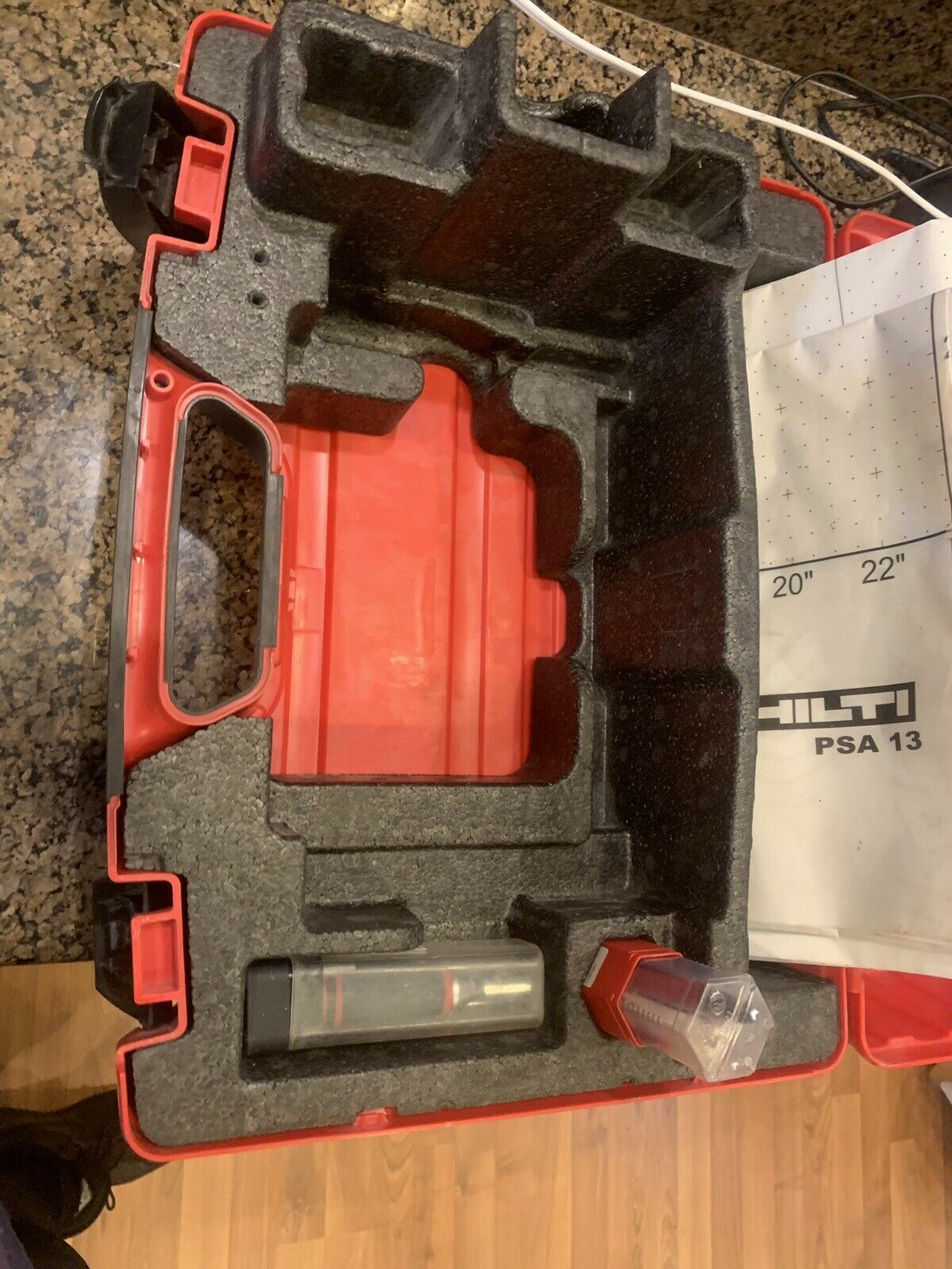 Hilti PS1000-B Scan Concrete Scanner Ground Penetrating Radar System ...