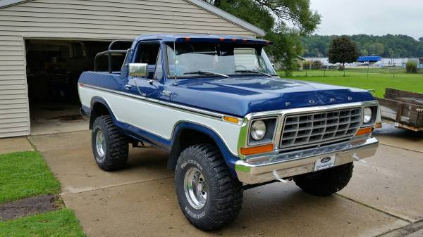 1978 Ford Bronco Custom Lifted BUILT 460 lift 35s - $18000 (Lowell MI ...