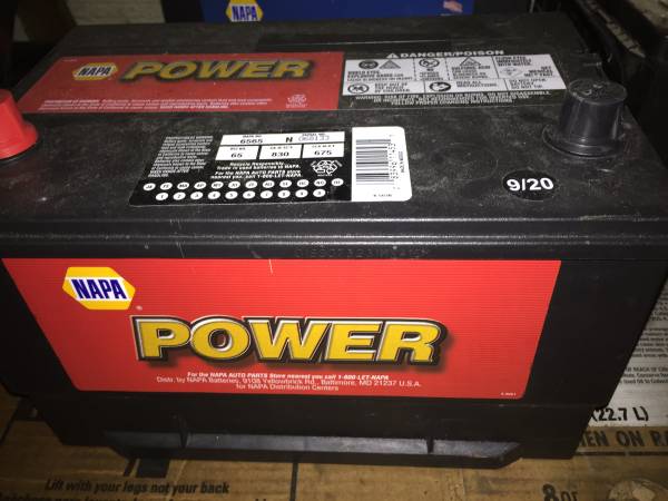 1 napa battery group 65 $75 | Auto Parts Sale | Portland, OR | Shoppok