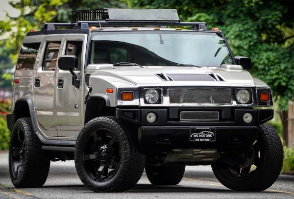 2003 HUMMER H2 4WD UPGRADED WHEELS/TIRES/LEVELING KIT SUV h3 - $14999 ...