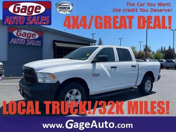 2014 RAM 1500 4x4 4WD Truck Dodge Tradesman Tradesman Crew Cab 5.5 ft ...