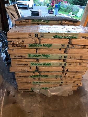 Certainteed, Shadow Ridge, Driftwood roofing shingles. $200 | General ...