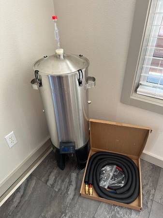 Grainfather GF30 Conical Fermenter w/glycol connection kit, unused $575 ...
