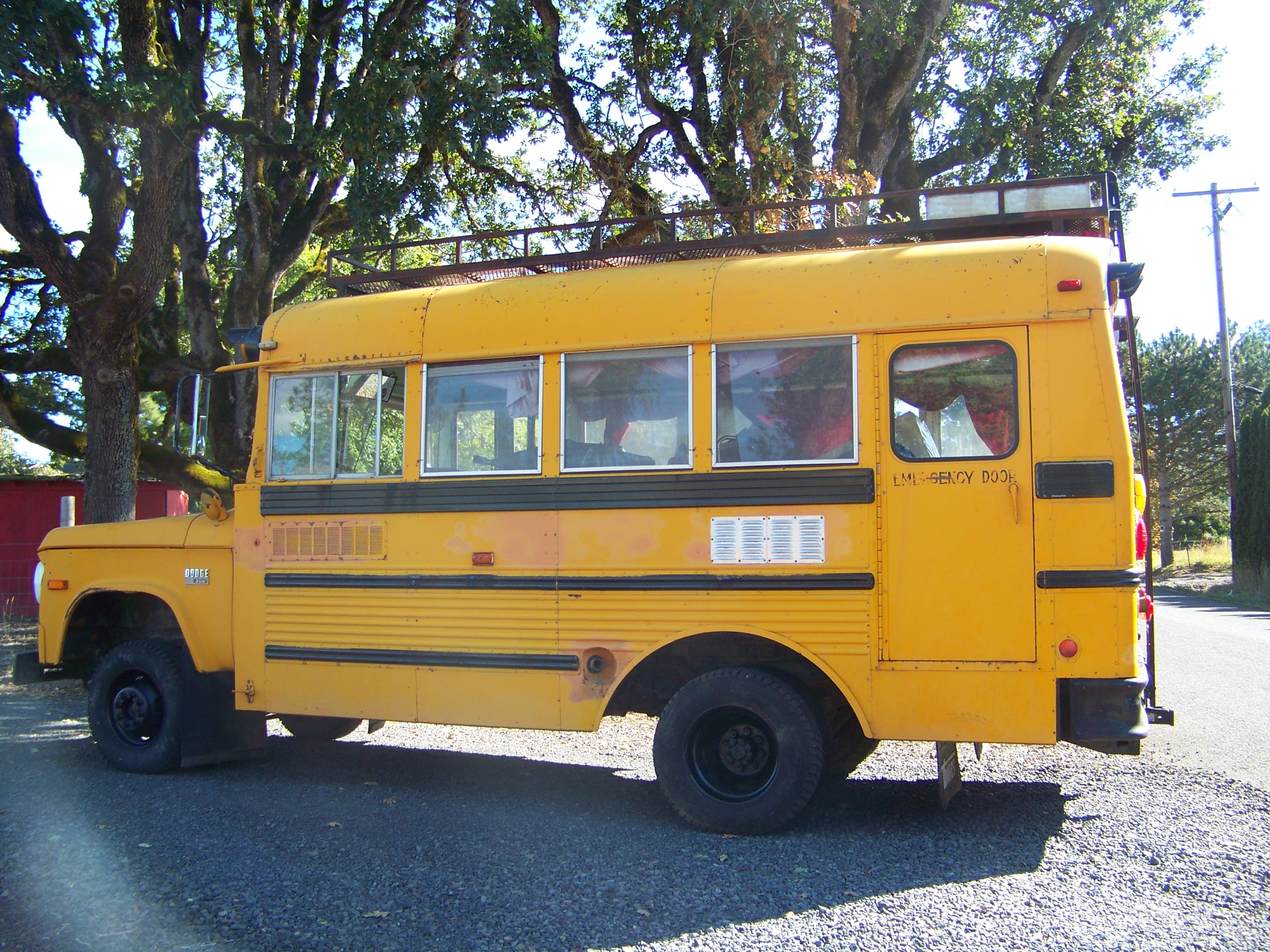 1971 Dodge 1 Ton Short Bus With Roof Rack and Water Tank | Cars ...