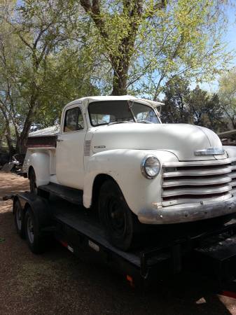 1952 Chevy 3600 - 3-Window - $7800 (Prescott) | Cars & Trucks For Sale ...