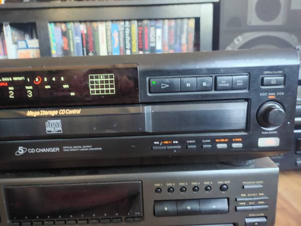 Sony CDP-CE525 Multi 5 Disc Compact Disc CD Player/Changer No Remote ...