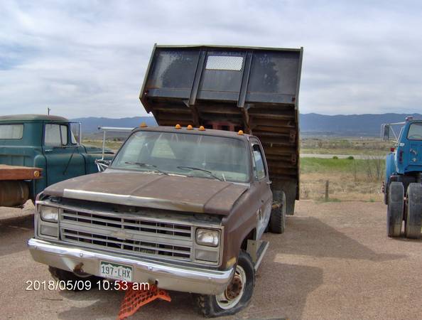 12' Dump Bed & 1984 Chevy Custom Deluxe 30 - $1500 (Penrose) | Cars ...