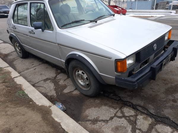 1982 VW Rabbit L DIESEL NO TRADES - $1850 (Pueblo, Colo) | Cars ...