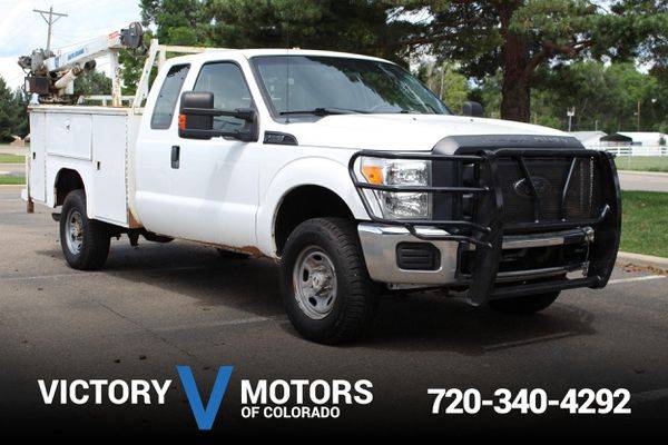 2011 Ford F-350 F350 F 350 Super Duty XL Utility Bed Utility Bed - Over ...