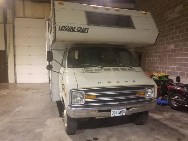 1979 Dodge Sportsman Motorhome RV Camper - $1950 (Quincy) | Cars ...
