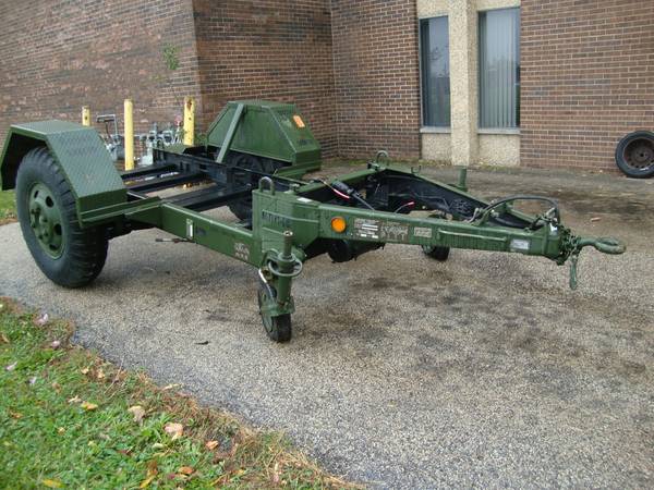 2009 Trailer - M353 3 1/2 Ton 2 Wheel Chassis Trailer - EX Condition $2,650 | Cars & Trucks For ...