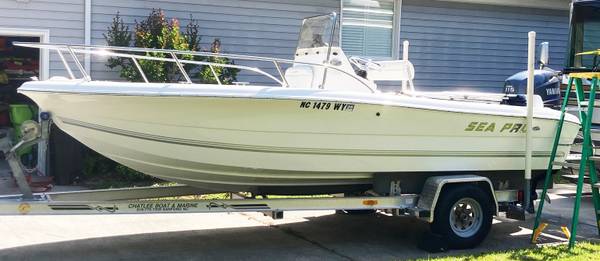 208 hour Sea Pro 190CC Deep V with Yamaha F115 $19,500 | Boats For Sale ...