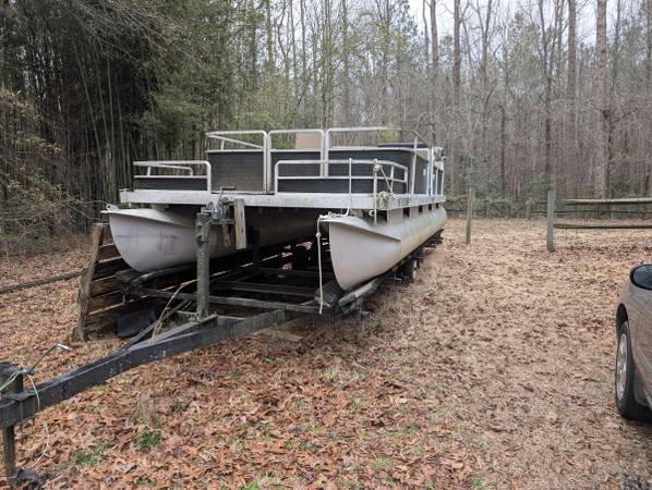 87 Harris Float Boat 24 Pontoon Boat $3,000 | Boats For Sale | Raleigh ...