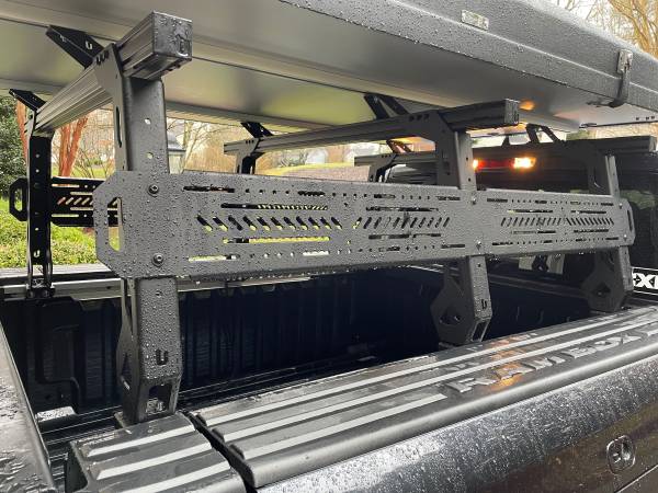 Ram 1500 Full Height Bed Rack and iKamper Mounting Kit - For RamBox On ...
